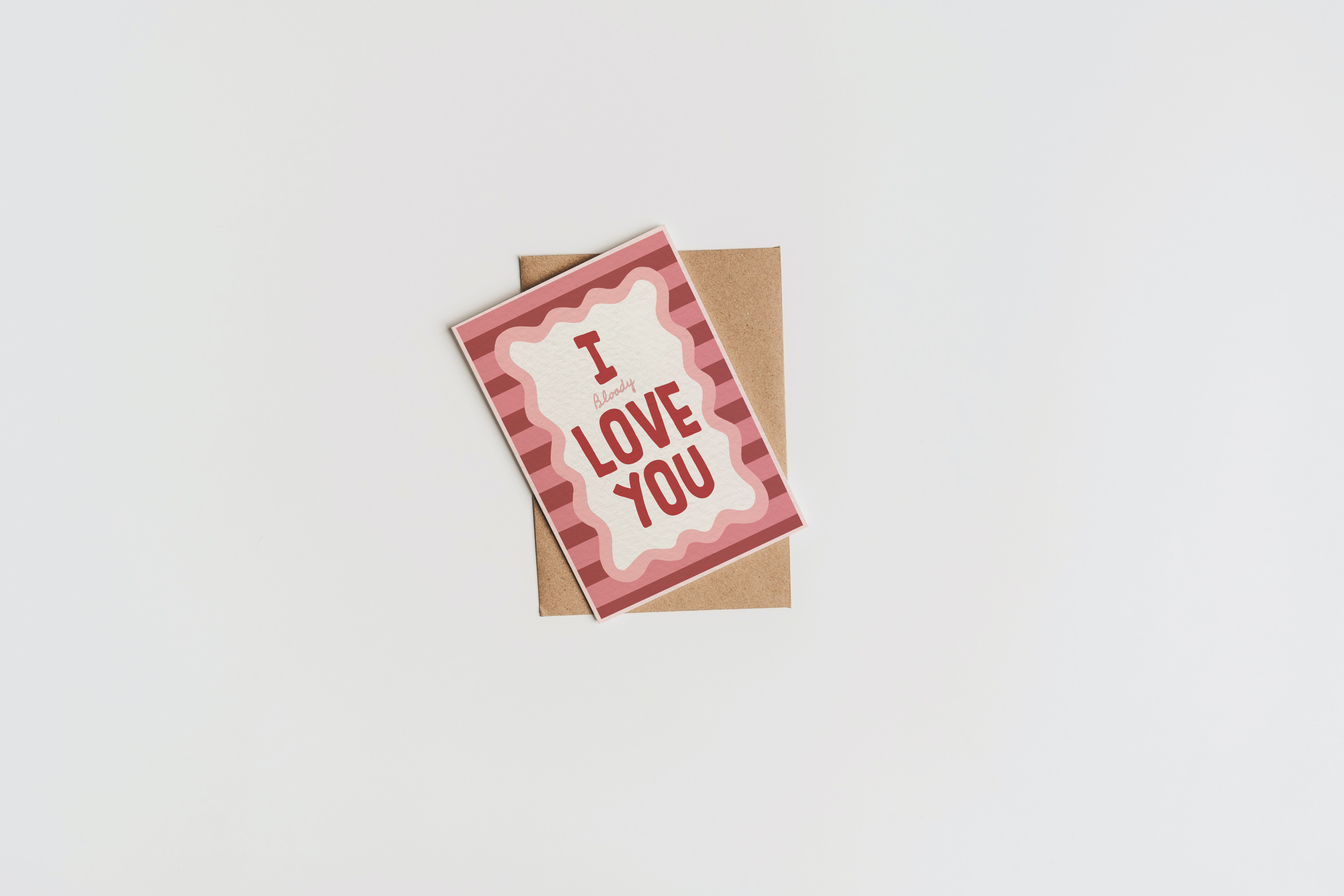 I Bloody Love You Card – LORDS Fragrance House